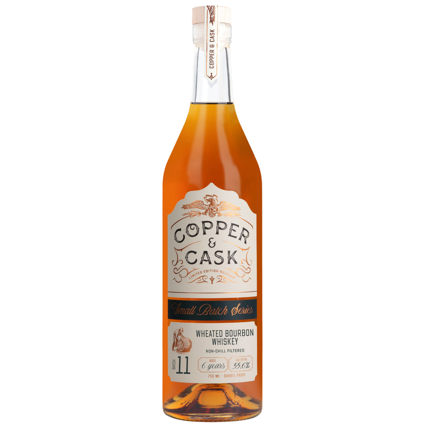 Small Batch Series #011, 6-Year Wheated Bourbon – Copper and Cask